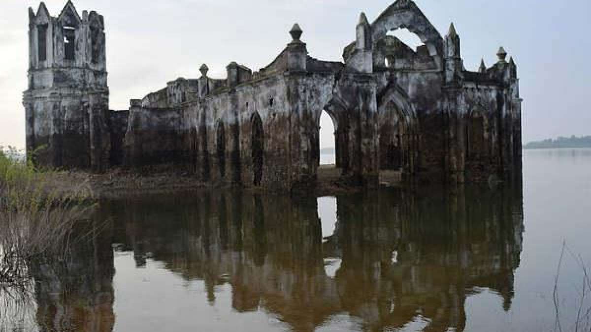 Shettihalli, The Drowning Church of Karnataka! - Nativeplanet