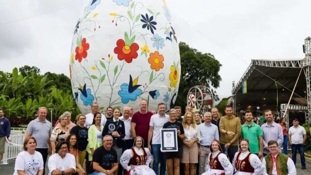 The Largest Decorated Egg World Record Has Been Made While You Were ...