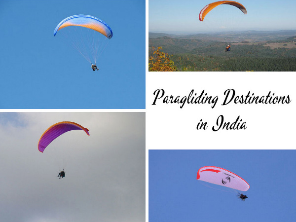 Travel to the Top 4 Paragliding Destinations of India - Nativeplanet