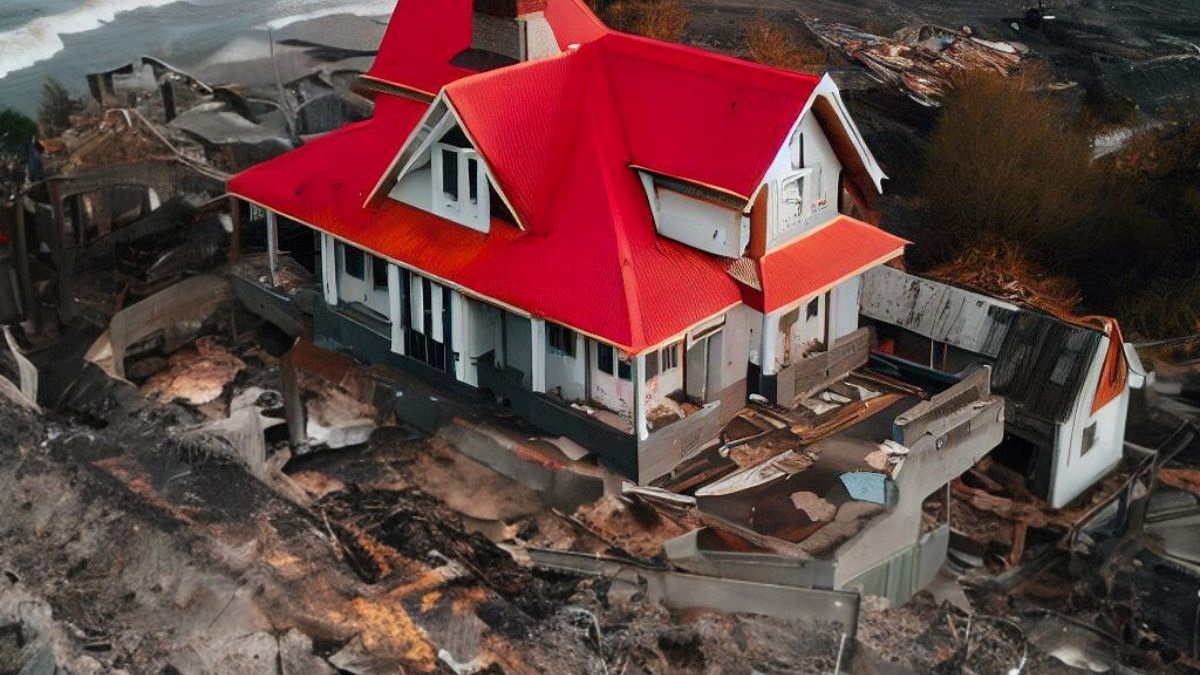 Survival Story: The Red Roofed House that Escaped Hawaii's Ferocious ...