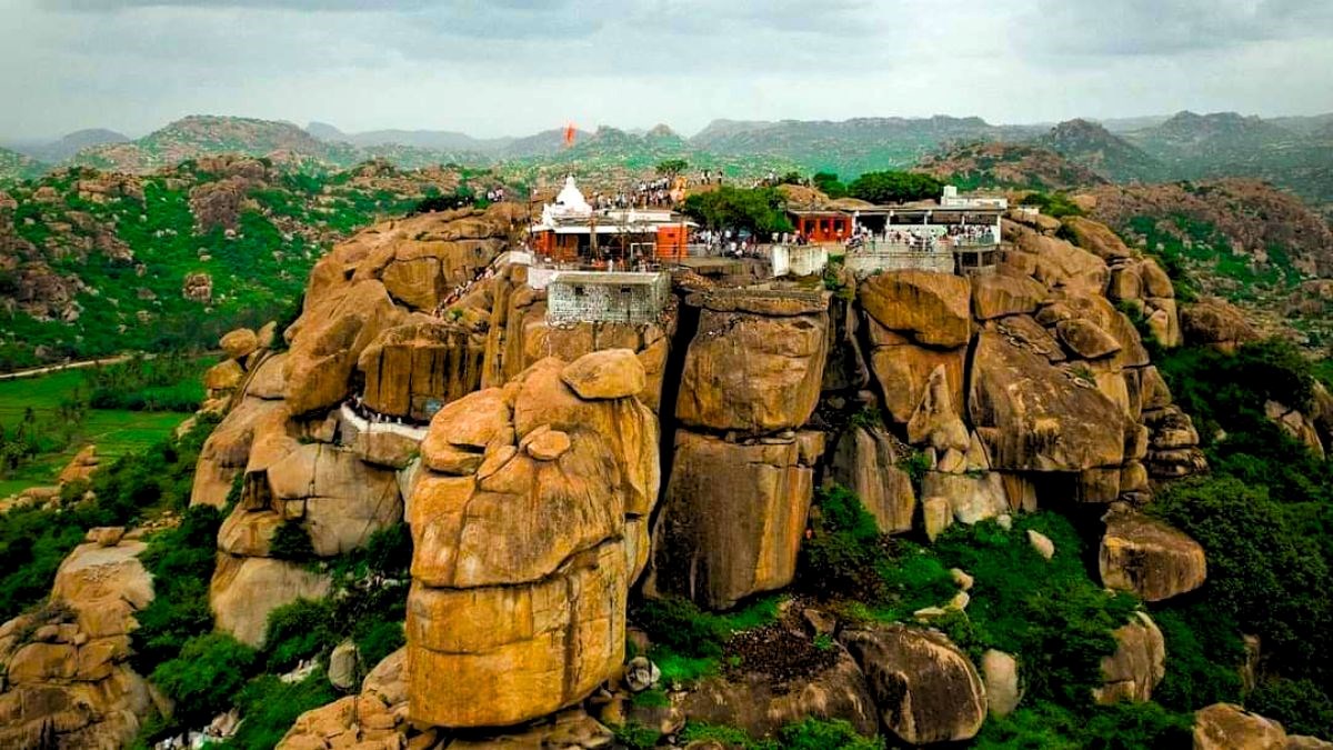 Visit Anjanadri Hill, the birthplace of Lord Hanuman near Hampi ...