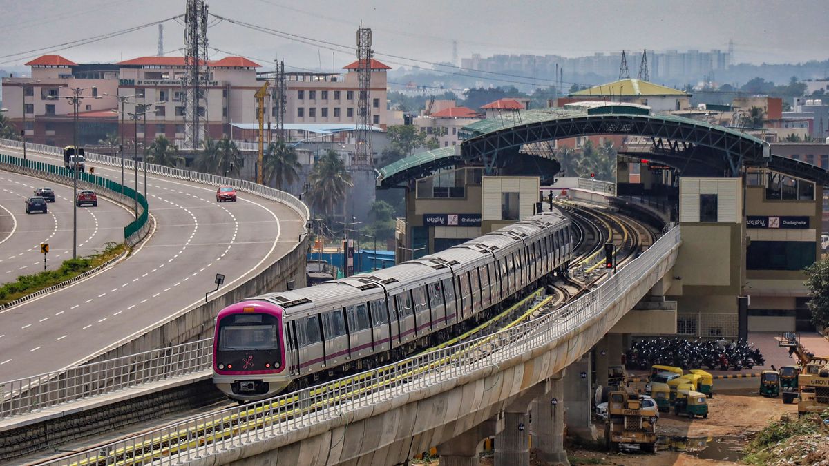 Bengaluru Metro's Purple Line Welcomes Six New Trains To Boost ...