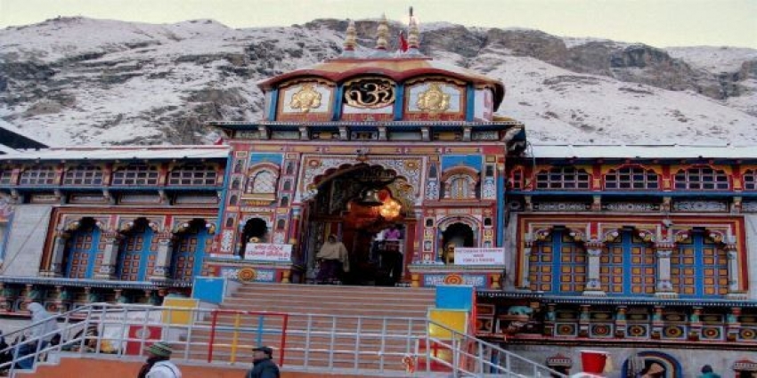 The Famous Badrinath Temple in Chamoli District