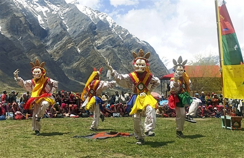 In PICS: Sacred Art of Cham Dance Across Ladakh, Lahaul Spiti, Arunachal, and Beyond