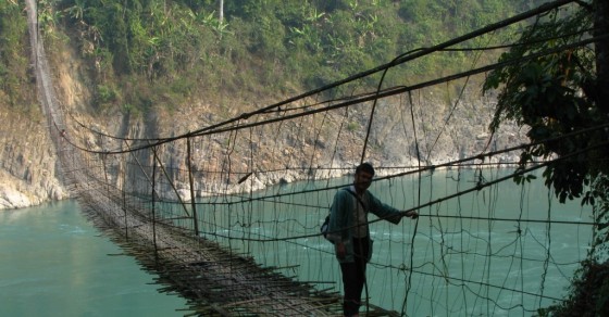 Hanging Bridges - Along | Hanging Bridges Photos, Sightseeing -NativePlanet