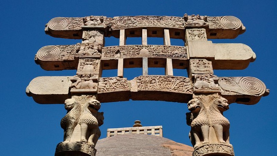 Four Gateways Of Sanchi Stupa - Sanchi | Four Gateways Of Sanchi Stupa ...